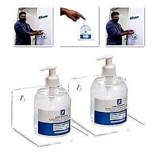 Floating Shelves Acrylic Shelves Clear Acrylic Floating Shelf Set of 3 Wall Mount-Doll Display Stand