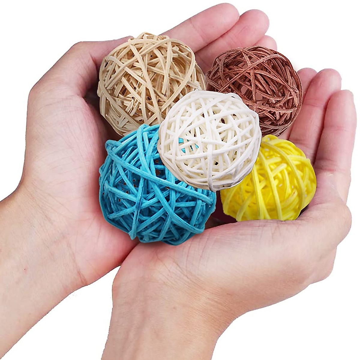 Orbs Vase Fillers for Independence Memorial Day Home Garden Party Decor(2 Inch) Automotive Spark Plugs_AB