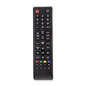 Replacement Remote Control for UN32EH4003F UN32EH4003FXZA UN32EH4003FXZACH02 UN32EH4003V Samsung LED HDTV