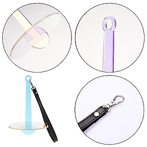 Portable Yarn Minder - Acrylic Wrist Yarn Holder - String Dispenser Holder - Detachable Acrylic Knitting String Dispenser - Lightweight Yarn Ball Holder