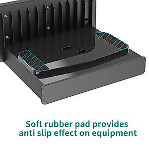 HomeMount PS5 Wall Mount - Space-Saving PS5 Stand & Wall Mount Kit, Easy Installation, Securely Mounts PS5 Behind TV (Black)