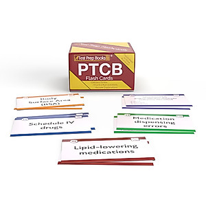 PTCB Exam Study Cards: PTCB Exam Prep 2025-2026 with Practice Test Questions for the Pharmacy Technician Certification Exam [3rd Edition]