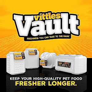 Gamma2 Vittles Vault Stackable Dog Food Storage Container, Up to 40 Pounds Dry Pet Food Storage