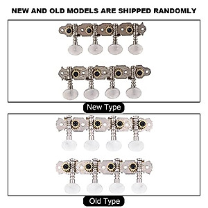 Mandolin Tuning Pegs, 4L4R Machine Heads String Tuning Pegs for 8 Strings Mandolin Instruments Accessory Other string instrument accessories