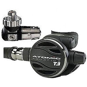 Atomic T3 Scuba Diving Regulator 1ST and 2ND Stage Environmentally Sealed (DIN)