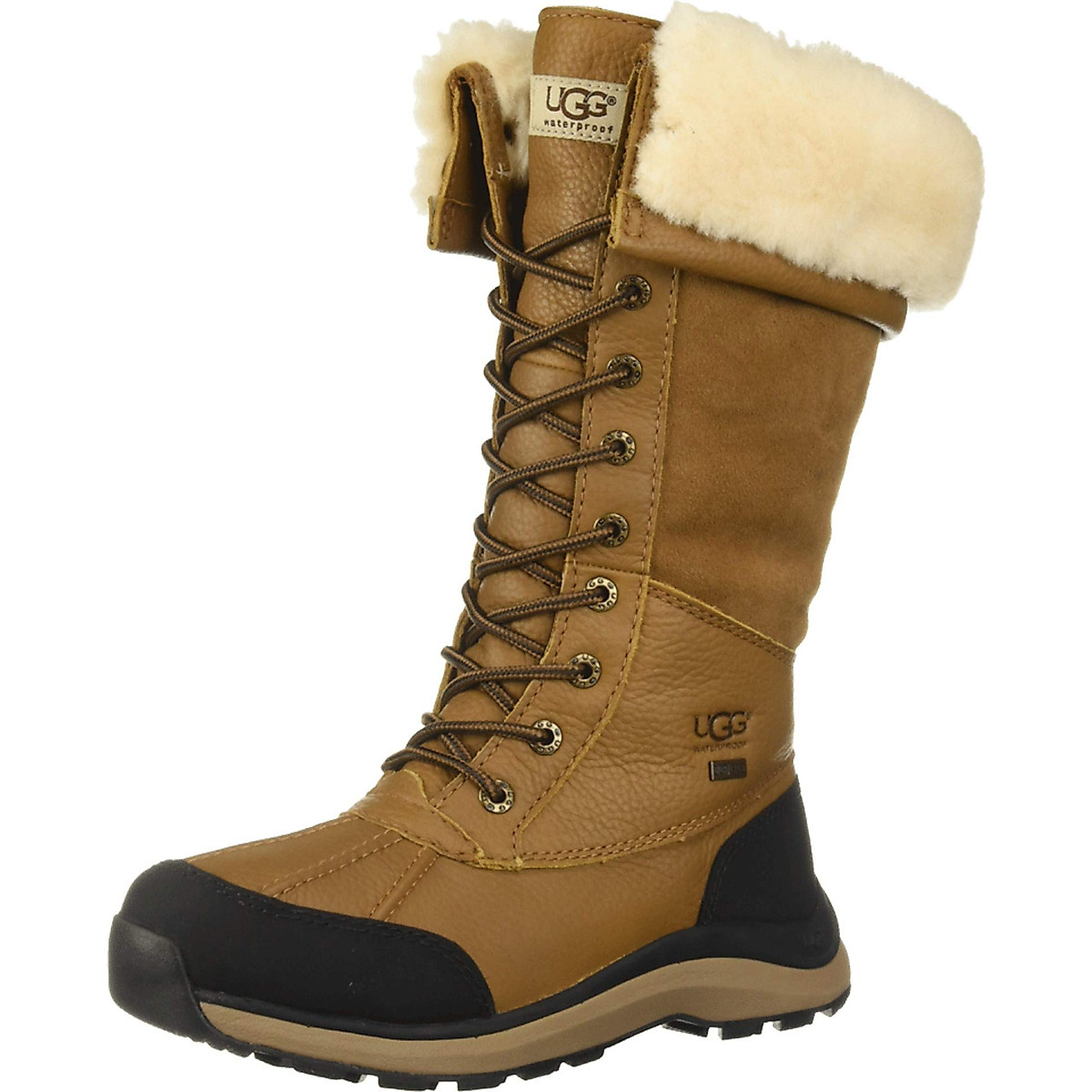 UGG Women's Adirondack Boot Tall Iii Boot, Chestnut, 10