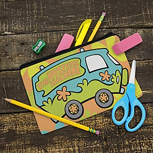 Scooby-Doo The Mystery Machine Pencil Pen Organizer Zipper Pouch Case