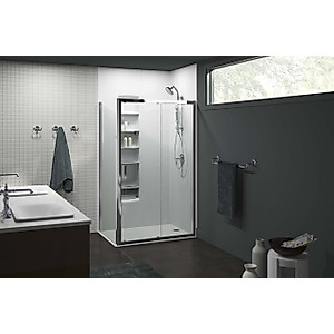 KOHLER 76472-Bn Artifacts Hydrorail-S 2.0 Gpm Shower Column Kit, Brushed Nickel