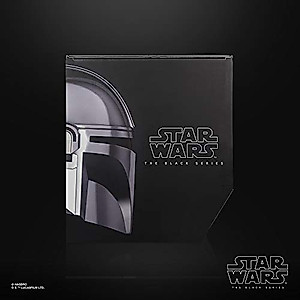 STAR WARS The Black Series The Mandalorian Premium Electronic Helmet Roleplay Collectible, Toys for Kids Ages 14 and Up