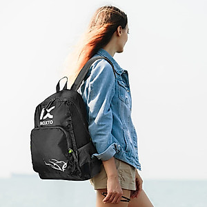 INOXTO 20L Lightweight Hiking Backpack Small Foldable Hiking Daypack for Outdoor Hiking Travel Camping ， Packable Travel Backpack for Women Men