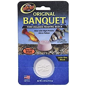 Zoo Med Original Banquet Feeding Block, 0.45-Ounce