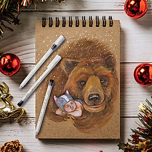 PANDAFLY White Gel Pens Set, 6 Pack, 0.8mm Fine Point Pens Gel Ink Pens For Artists, Archival Ink Pens, White highlight Pens for Black Paper Drawing, Illustration, Sketching, Writing