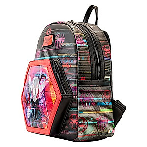 Loungefly Marvel Across the Spider-Verse Lenticular Double Strap Shoulder Bag