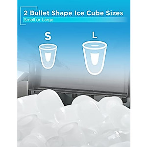 BLACK+DECKER COUNTERTOP ICE MAKER, 26 LB. ICE MACHINE