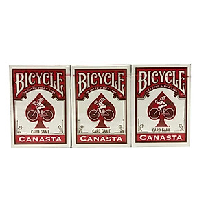 Samba Playing Cards Bicycle Canasta 3 Deck Set