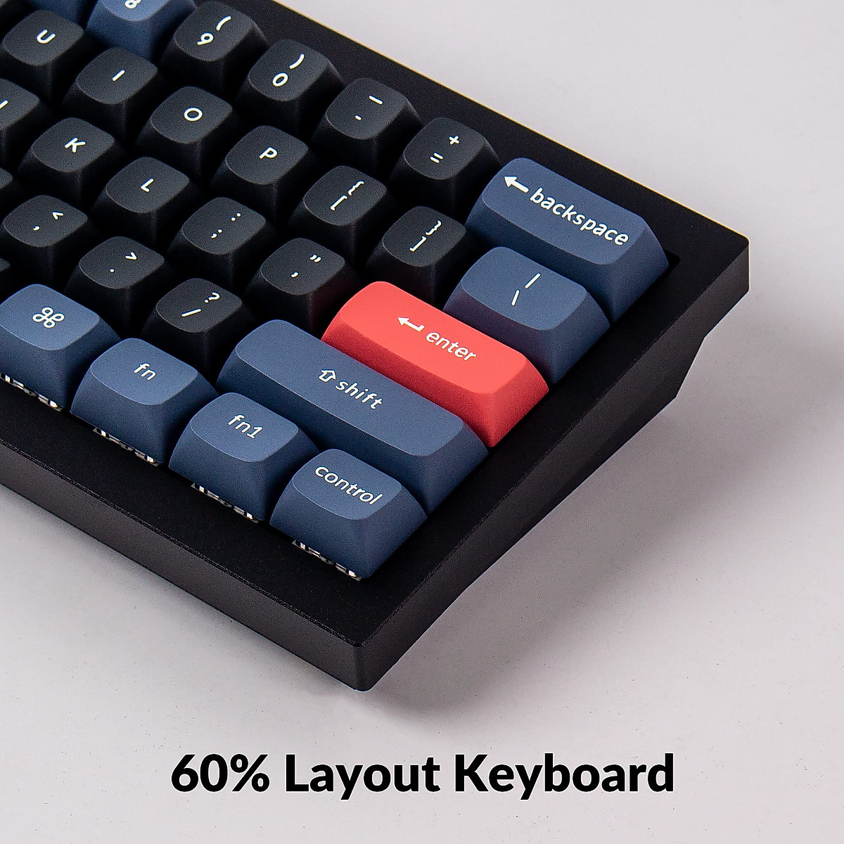 Keychron Q4 Wired Custom Mechanical Keyboard, QMK/VIA Programmable Macro, Full Aluminum, Hot-Swappable Gateron G Pro Red Switch, 60% Layout Double Gasket Compatible with Mac and Windows - Black