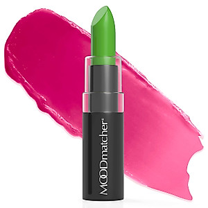 MOODmatcher Original Color Changing Lipstick – 12 Hours Long-Lasting, Moisturizing, Smudge-Proof, Glamorous Personalized Color, Premium Quality – Made in USA (Green)
