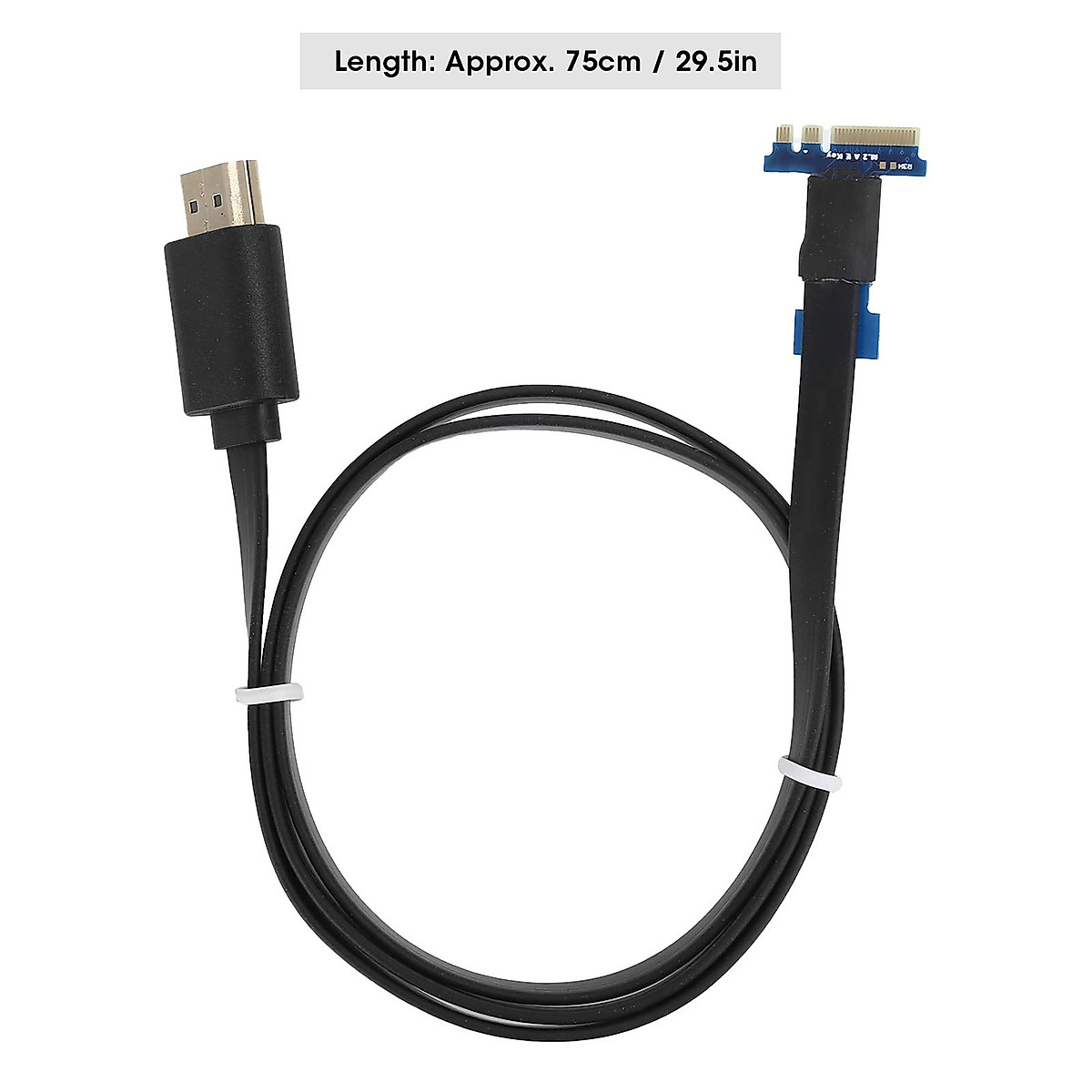 Kafuty-1 PCI-E HDMI Adapter Cable, NGFF M.2 A/E Key HDMI External Graphics Card Line Adapter, for Laptop Notebook(NGFF AKEY Interface Adapter Cable)