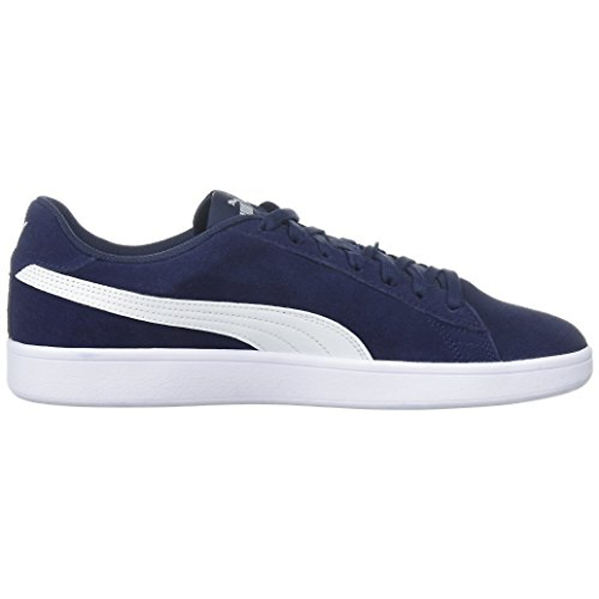 PUMA mens Smash V2 Sneaker, Peacoat/White, 10.5 US