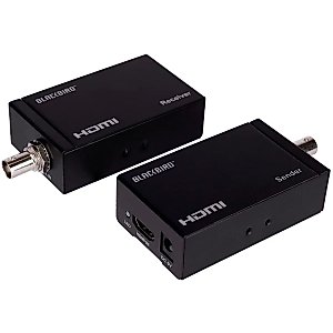 Monoprice HDMI Extender Over Coaxial Cable - Up to 328 Feet (100 Meters) 1080p@60Hz, 6.75Gbps Video Bandwidth, HDCP 1.1, for DVR and DVD Players - Blackbird PRO