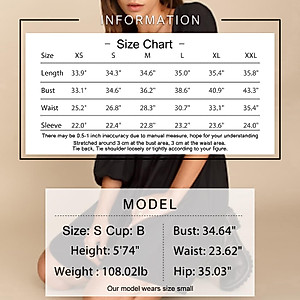 EXLURA Womens Square Neck Dress Long Puff Sleeve A-Line Casual Short Mini Dress Black