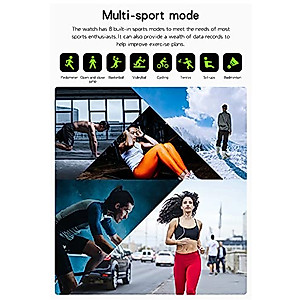 Nanphn Smart Watch for Android iOS Phones Compatible iPhone Samsung, 1.75'' Sport Smartwatch Fitness Activity Tracker Watch with Call/SMS/Heart Rate/Pedometer for Men Women Kids (Black)