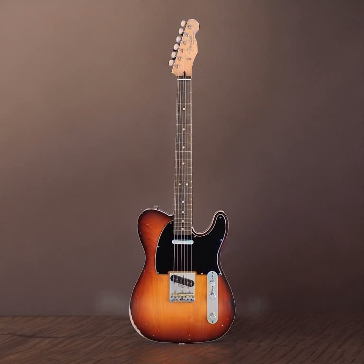 Fender Jason Isbell Custom Telecaster Electric Guitar, 3-Color Chocolate Burst, Rosewood Fingerboard