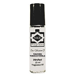NKR Fragrance - Perfume and Cologne Oil for Women and Men - Designer Type - Our Version Of (T Ford - Tobacco Vanille - unisex)