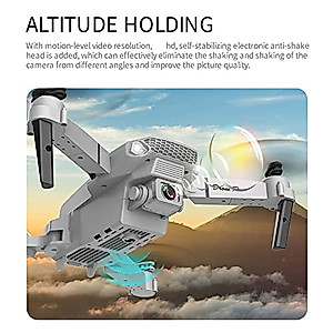 1080P HD Drone for Kids Adults - Mini Drone with Dual 1080P HD FPV Camera Remote Control Toys Gifts with Altitude Hold Headless Mode One Key Start Speed Adjustment
