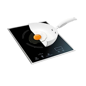 Bialetti, Ceramic OK White, 24 Inch Frypan