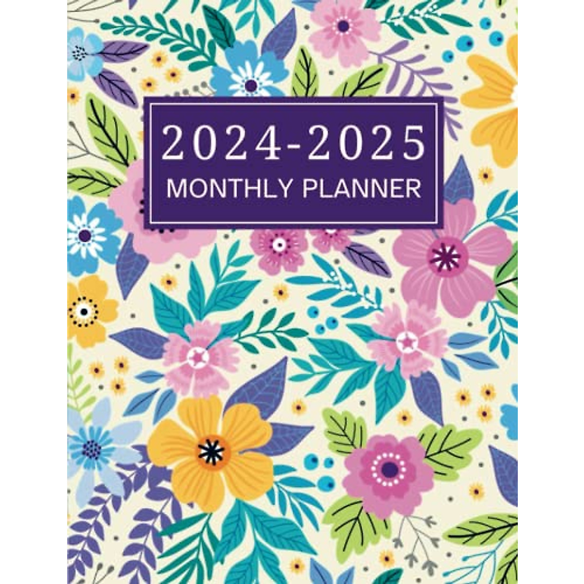 2024-2025 Monthly Planner: January to December 24 Month Organizer for Schedule & To do list with Holidays