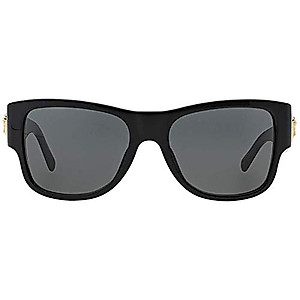 Versace Men's VE4275 Sunglasses, Black, 58/18/140