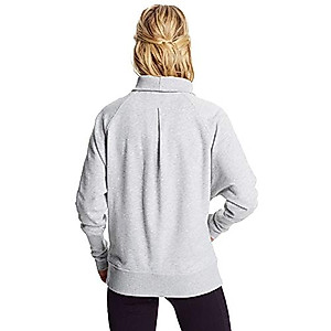 C9 Champion womens Long Sleeve French Terry Top Yoga Shirt, Heather Gray, Large US