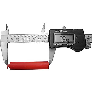 Jeka Kerzen Christmas Pyramid Carousel Candles, Medium 14mm - Red