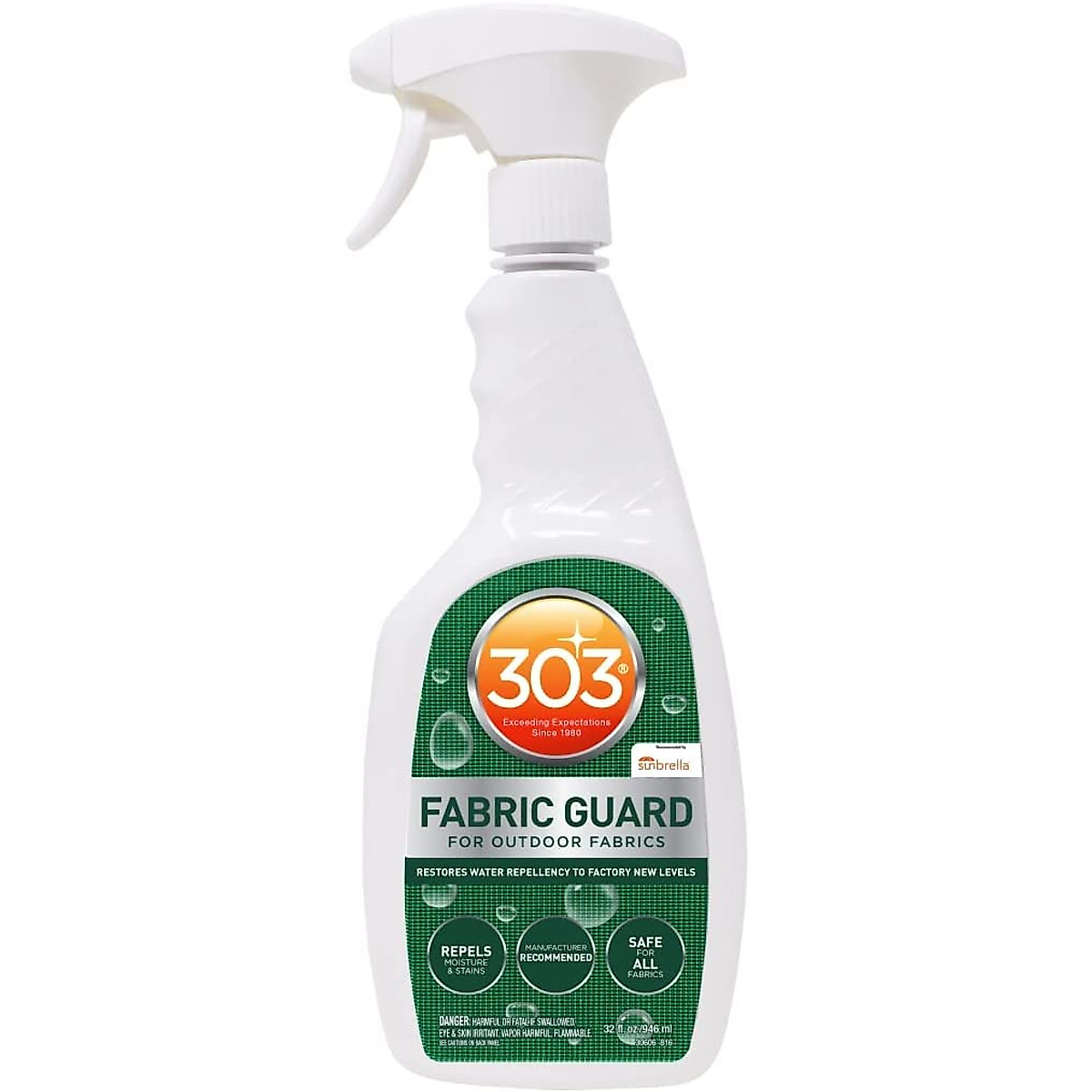 303 Products (TOT030650) 303 High Tech Fabric Guard 32oz Trigger Sprayer
