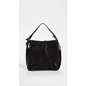 Rebecca Minkoff womens Mab Hobo shoulder, Black, One size US