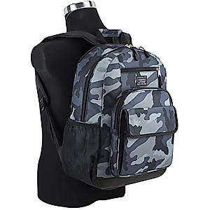 Eastsport Travel Backpack Large Tech Laptop Bag for Work, Gym, Hiking, Midnight Camo