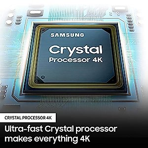 SAMSUNG 86-Inch Class Crystal 4K UHD LED TU9010 Series HDR, AMD FreeSync, Borderless Design, Multi View Screen, Smart TV with Alexa Built-In (UN86TU9010FXZA, 2021 Model)