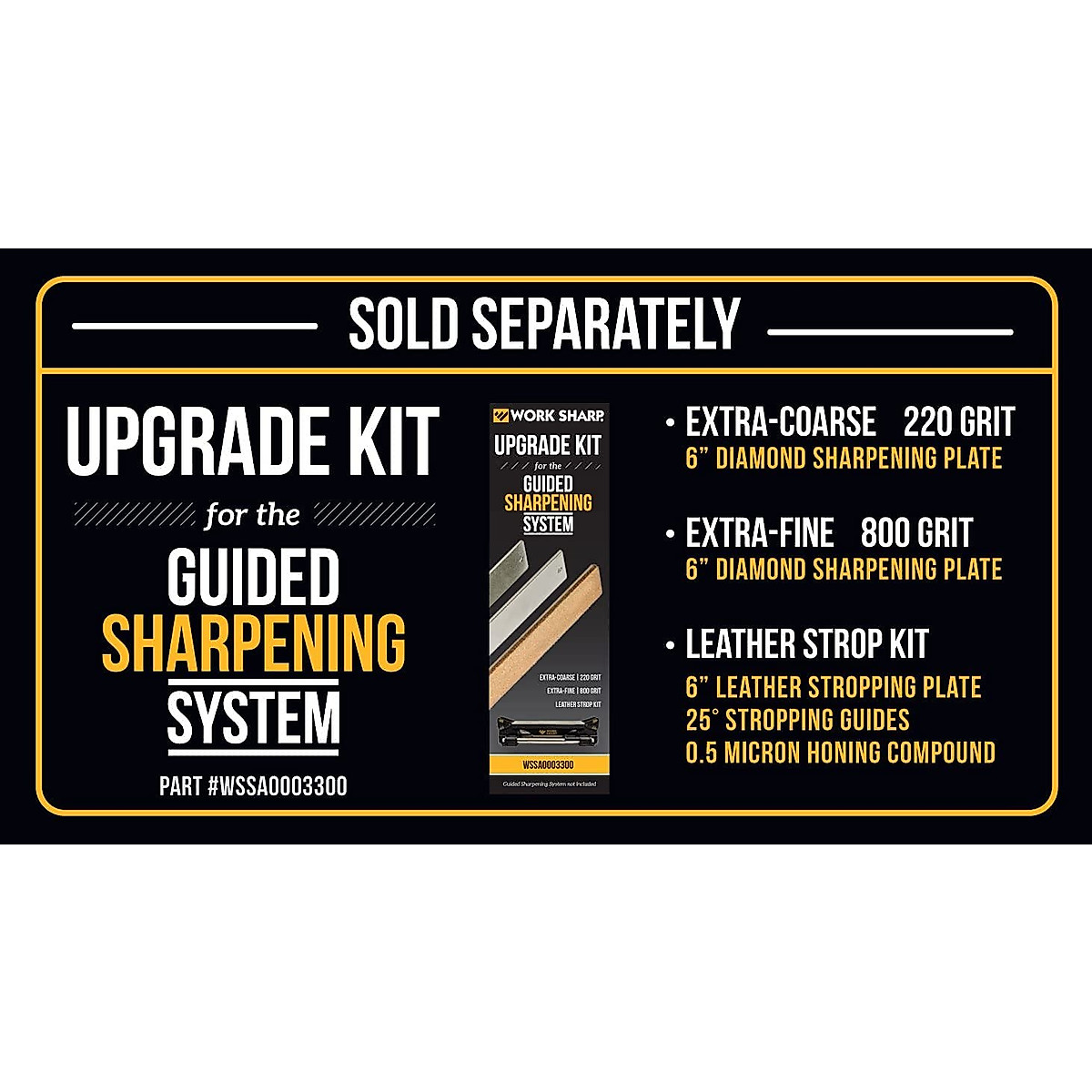 Upgrade Kit for Work Sharp Guided Sharpening System WSSA0003300