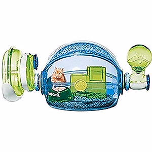 Habitrail Ovo Home, Blue Hamster Cage, Small Animal Habitat, Hamster Accessories