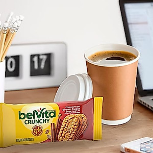 belVita Cinnamon Brown Sugar Breakfast Biscuits, Value Pack, 12 Packs (4 Biscuits Per Pack)