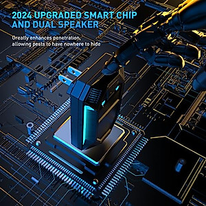 2024 Upgraded Version Ultrasonic Pest & Insect Repeller, Ultrasonic Repellent for Roach, Rodent, Mouse, Bugs, Mosquito, Mice, Spider, Ant,Electronic Plug in Pest Control,2 Mode Switching,6 Packs