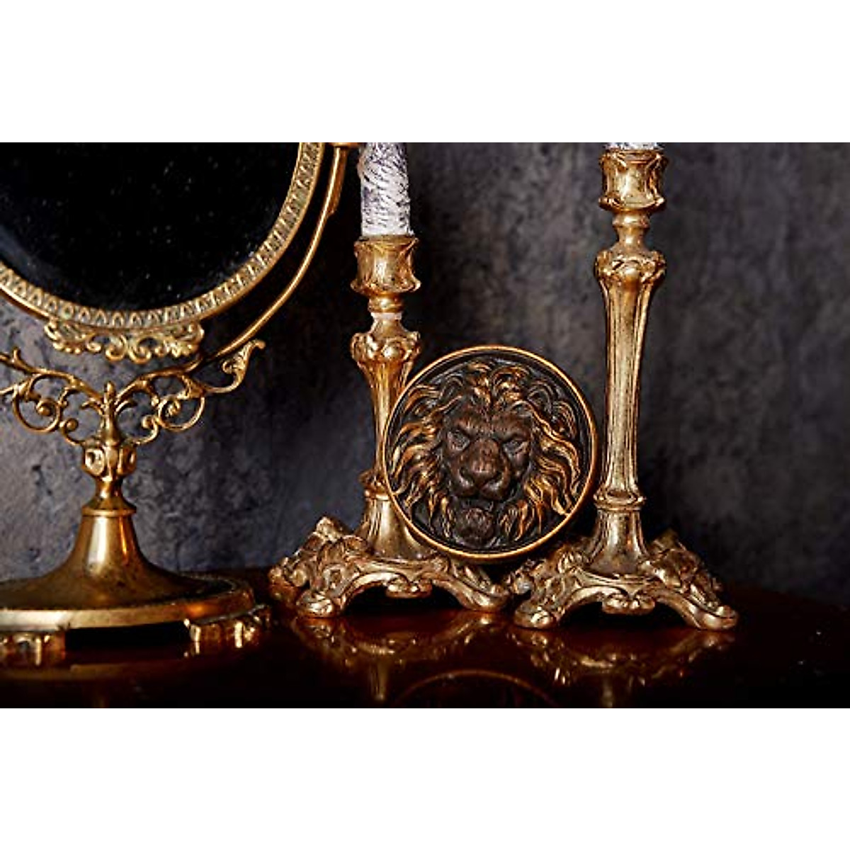 Lion Head Leo Carved Wood furniture appliques Furniture Onlay Wood rosette wood carvings Wall Hanging art