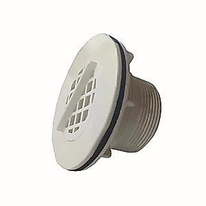 Wauebuly Threaded Inlet Strainer Kit (with Filter Nut and Rubber Washer) Replacement for Above Ground Pool Setup and Pool Sand Filter Pump