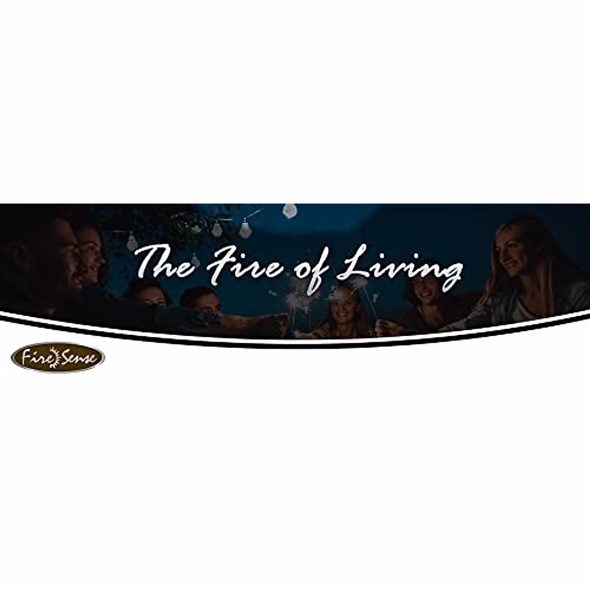 Fire Sense 02056 Outdoor Square Fire Pit Vinyl Cover Patio Heaters Heavy Duty 10 Gauge Felt Lined Water & Weather Resistant Fabric Ties - 38” x 38” - Square