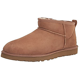 UGG Men's Classic Ultra Mini Fashion Boot, Chestnut, 11
