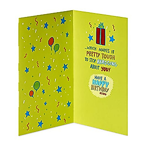 American Greetings Birthday Card for Grandson (Bragging About You)