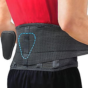 Sparthos Back Support Belt [Size Small] x Ice Packs for Injuries [Size Med]