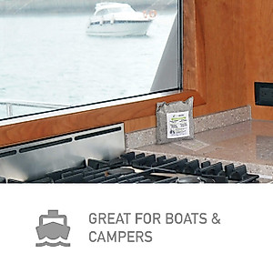 PureGuardian CB500 Bamboo Charcoal Air Purifying Bag, Eco-Friendly, Naturally Absorbs Odors, Excess Moisture and Pollutants, 500g, Gray