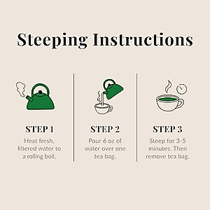 The Republic of Tea — Decaf Earl Greyer Black Tea Tin, 50 Tea Bags, Environmentally- Friendly Decaffeinated Tea